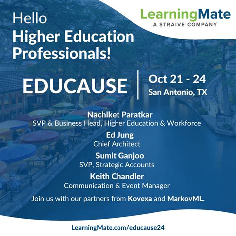 Learningmate On Linkedin Educause Edtech Ai Dataanalytics