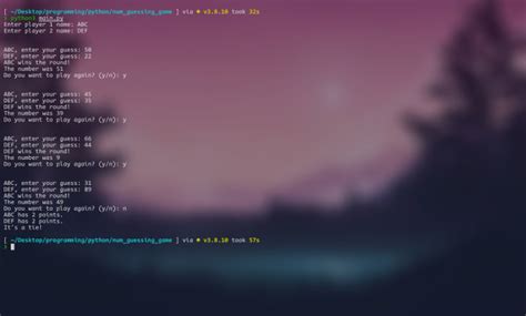 Create Terminal Based Games Using Python By Mzebin Fiverr