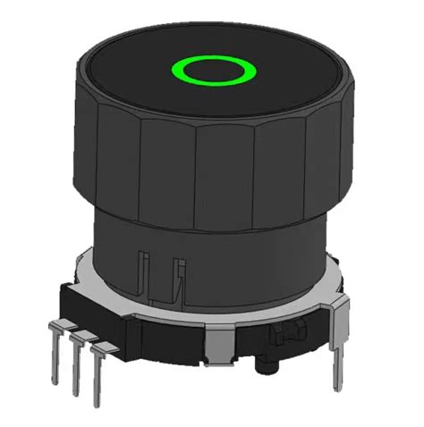 Rotary Encoder With Push Switch Landg Electronics Coltd