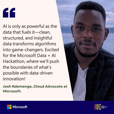 Microsoft The Foundation Of Every Great Ai Solution Data Heres
