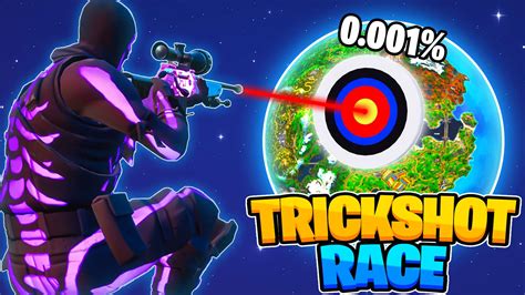 Trickshot Race 🎯 Fortnite Creative Map Code Dropnite