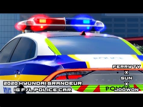 [roblox] 2020 Hyundai Grandeur Ig F L Police Car 2020 현대 그랜저 Ig F L