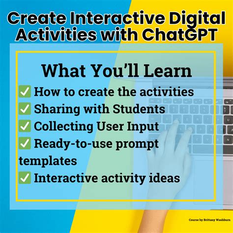 Code Digital Activities With Chatgpt Course