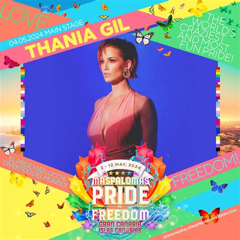Thania Gil Official Maspalomas Pride By Freedom