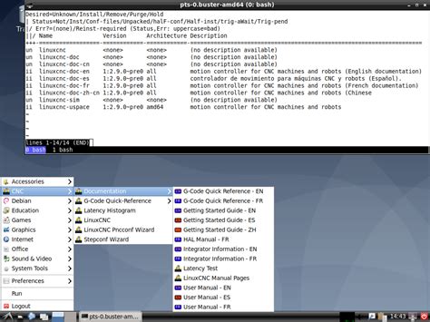 Package Menu Entry Errors Issue LinuxCNC Linuxcnc GitHub