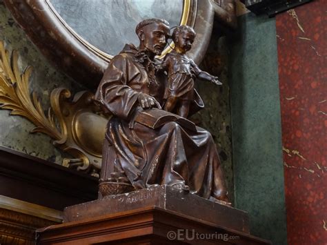 Saint Anthony Of Padua Statue Inside Eglise Saint Roch Page 1129