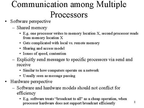 Multiprocessors And Thread Level Parallelism Chapter 4 Appendix