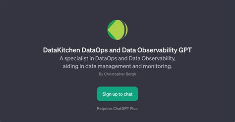 Datakitchen Dataops And Data Observability Gpt Data Operations