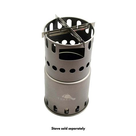 Toaks Titanium Backpacking Wood Burning Stove Uk Ultralight Outdoor