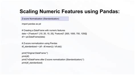 Pandas Data Cleaning And Preprocessing PPT Pptx Databases Computer Software And Applications