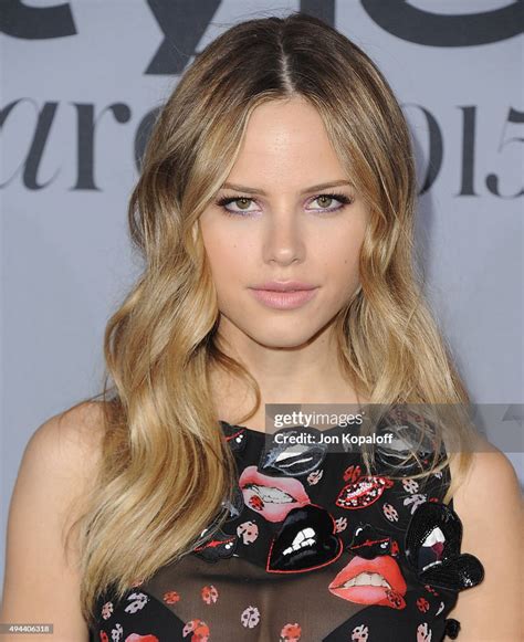 Actress Halston Sage Arrives At The Instyle Awards At Getty Center On