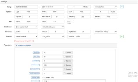 Example Of Dydx Strategy Design Fmz Quant