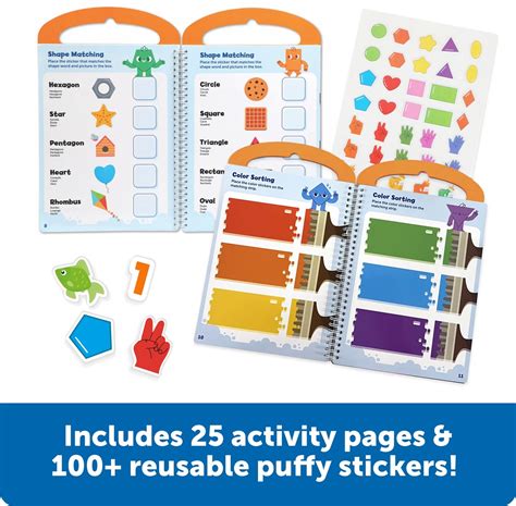 Learning Resources Skill Builders Smart Stickers Colors Numbers