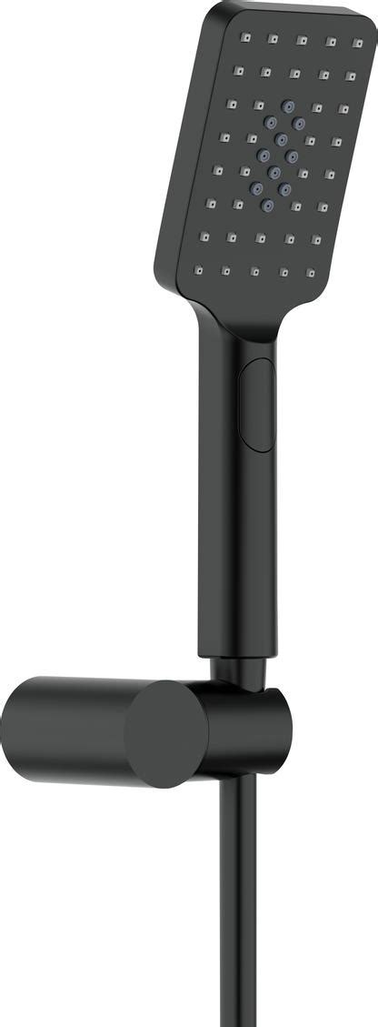 Shower Set With Fixed Bracket Nero