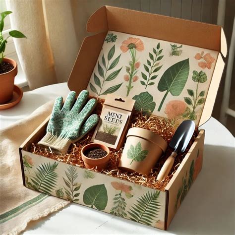 T Box Gardener T Basket Packaging Ideas Welcome Home Package
