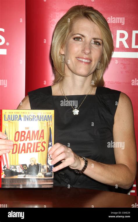Talk Show Hostess And Commentator Laura Ingraham At Her Book Signing