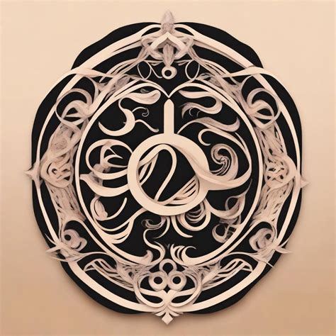 Delicately Intricate Yonic Symbol