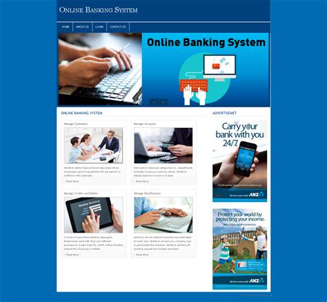 Online Banking System Project Using Php And Mysql