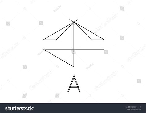 Vector Design Vertical Horizontal Lines Sketch Stock Vector Royalty