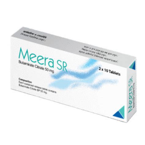 Meera Sr 50 Mg Tablet 20s Pack Online Pharmacy Bd
