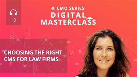 Episode 12 Cmo Series Digital Masterclass Appius On Choosing The