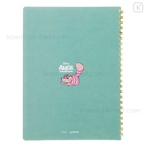 Japan Disney A5 Ring Notebook Alice In Wonderland Kawaii Limited