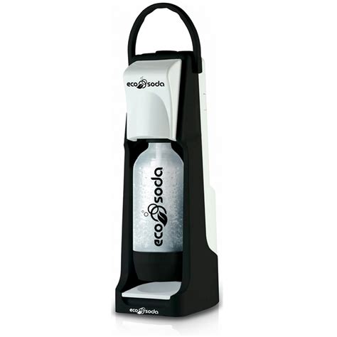 Сифон для газирования воды EcoSoda Smart (черный/белый)