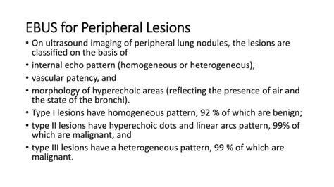 Endobronchial Ultrasound Ebus Pptx Lung And Respiratory Health
