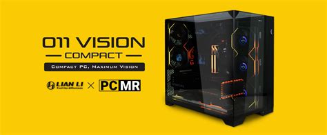 Lian Li And Pcmr Launches The O11 Vision Compact Pc Case Techpowerup