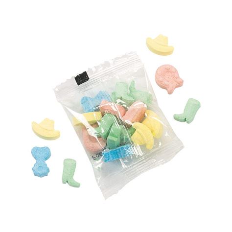 Cowboy Shaped Candy Fun Packs 57 Pack Western Party Candy