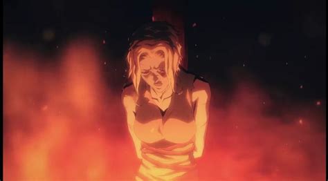 Woman Burned At The Stake For Love Anime Witch Dracula Vampire Art
