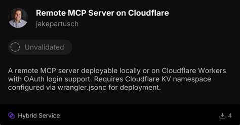 Remote Mcp Server On Cloudflare Mc · Lobehub Remote Mcp Server On Cloudflare Mc · Lobehub