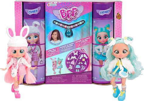 Amazones Bff By BebÉs Llorones Coney And Sydney Pack 2 Muñecas Fashion