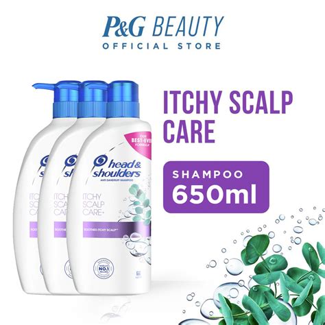 Bundle Of 3 Head And Shoulders Itchy Scalp Care Anti Dandruff Shampoo