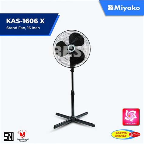 Kipas Angin Miyako Kas 1606 Xpl Stand Fan Daya 40 Watt Miyako Kas1606xpl Kipas Berdiri 16 Inch