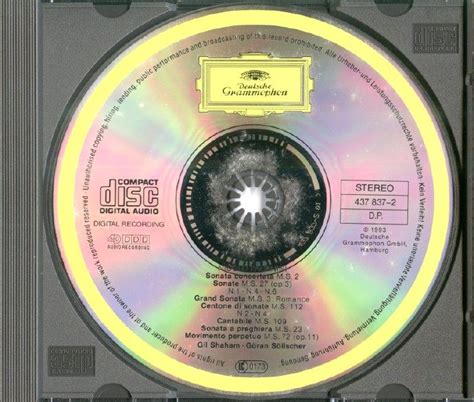【6155】企鹅三星带花名盘6 帕格尼尼 小提琴吉他二重奏 Paganini For Two Works For Violin And