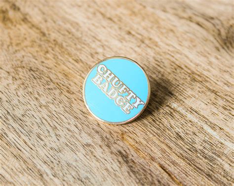 Chufty Badge Enamel Pin The Manchester Shop