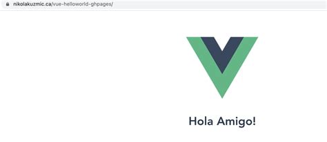 Vuejs How To Publish Github Pages Projects On Different Domain Names