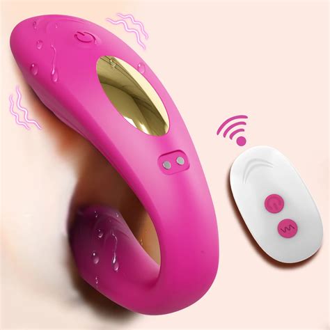 Couple Vibrator Wearable U Type Vibrator For Women Vagina Clitoris