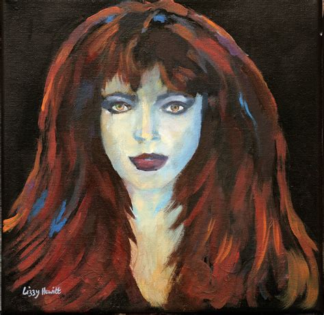 Elizabeth Hewitt Kate Bush Portrait Saa