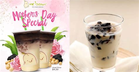Mr Beans Mothers Day Deal Lets You Enjoy 1 For 1 Cold Grass Jelly Soya Milk For Only 210