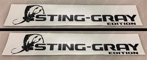 0733 Sting Gray Hood Vinyl Decal Graphic Sticker For Jeep Wrangler Jl