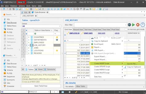 Oracle Bulk Insert Scripts
