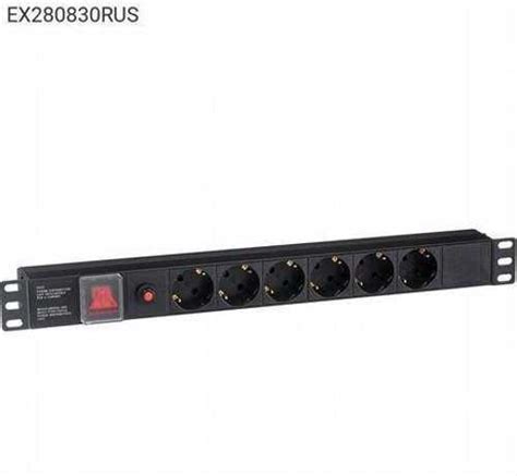 Блок розеток Exegate ServerPro PDU-19H605 Al-6S-C1 | Festima.Ru ...