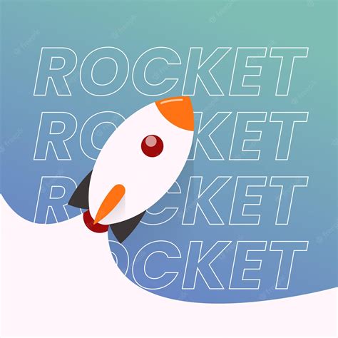 premium vector minimalist rocket vector