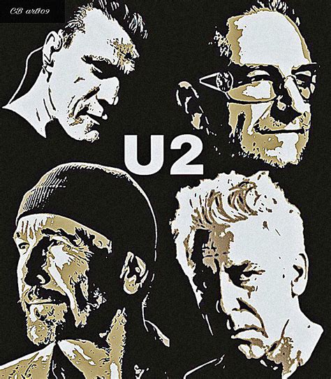 Pin By Cb 109 On U2 Band Wallpapers Drawing People Music Poster