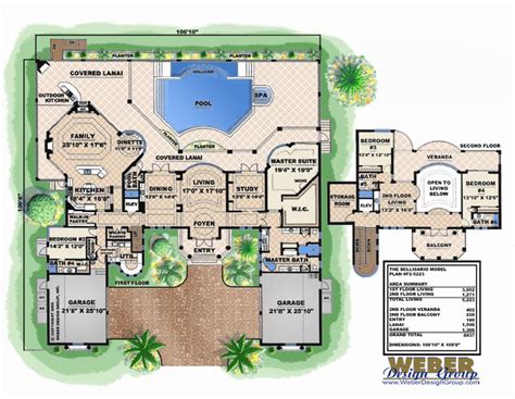 Mediterranean Tuscan Homes Plans