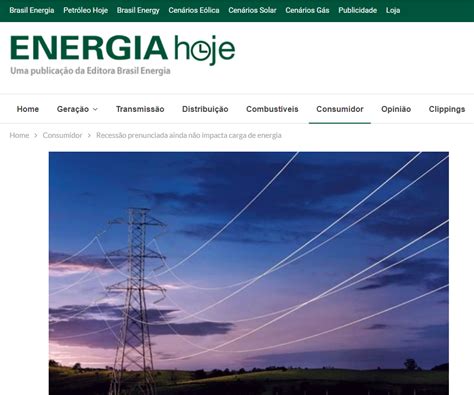 Gesel Na Mídia Ainda é Cedo Para Apontar Impactos Na Carga De Energia Gesel