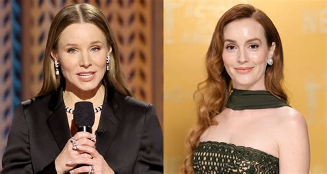 Kristen Bell And Leighton Meester Have Fun ‘gossip Girl Moment At Sag