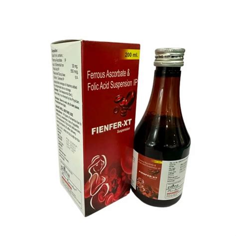 Ferrous Ascorbate And Folic Acid Suspension Ip 200 Ml At ₹ 149bottle In